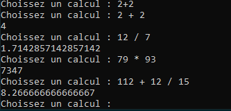 GitHub - YannLeMerrer/Calculatrice