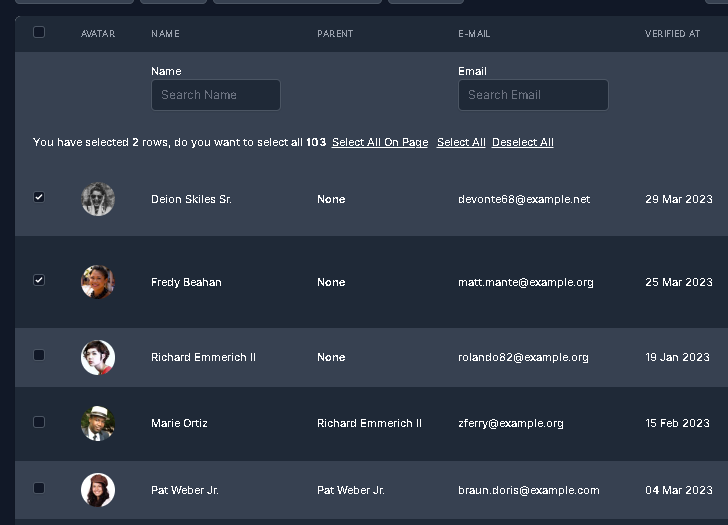 Tailwind checkboxes are solid white in dark mode · Issue #1199 · rappasoft/laravel-livewire ...