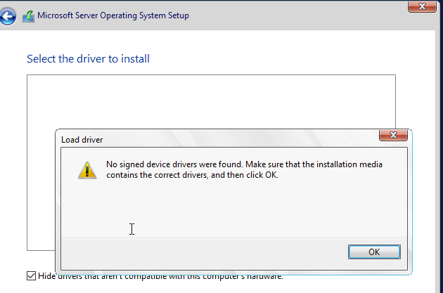 No signed device were found Windows Server 2022 · Issue #696 · virtio-win/kvm-guest-drivers ...