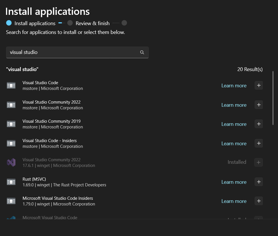 When searching for applications, no context is given around authenticity or authorship · Issue ...