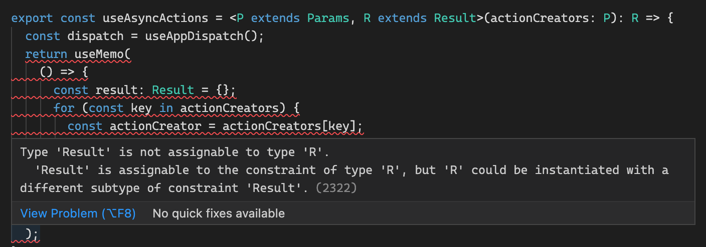 Type Error When Use Bindactioncreators With Async Thunk Action · Issue 1954 · Reduxjsreact