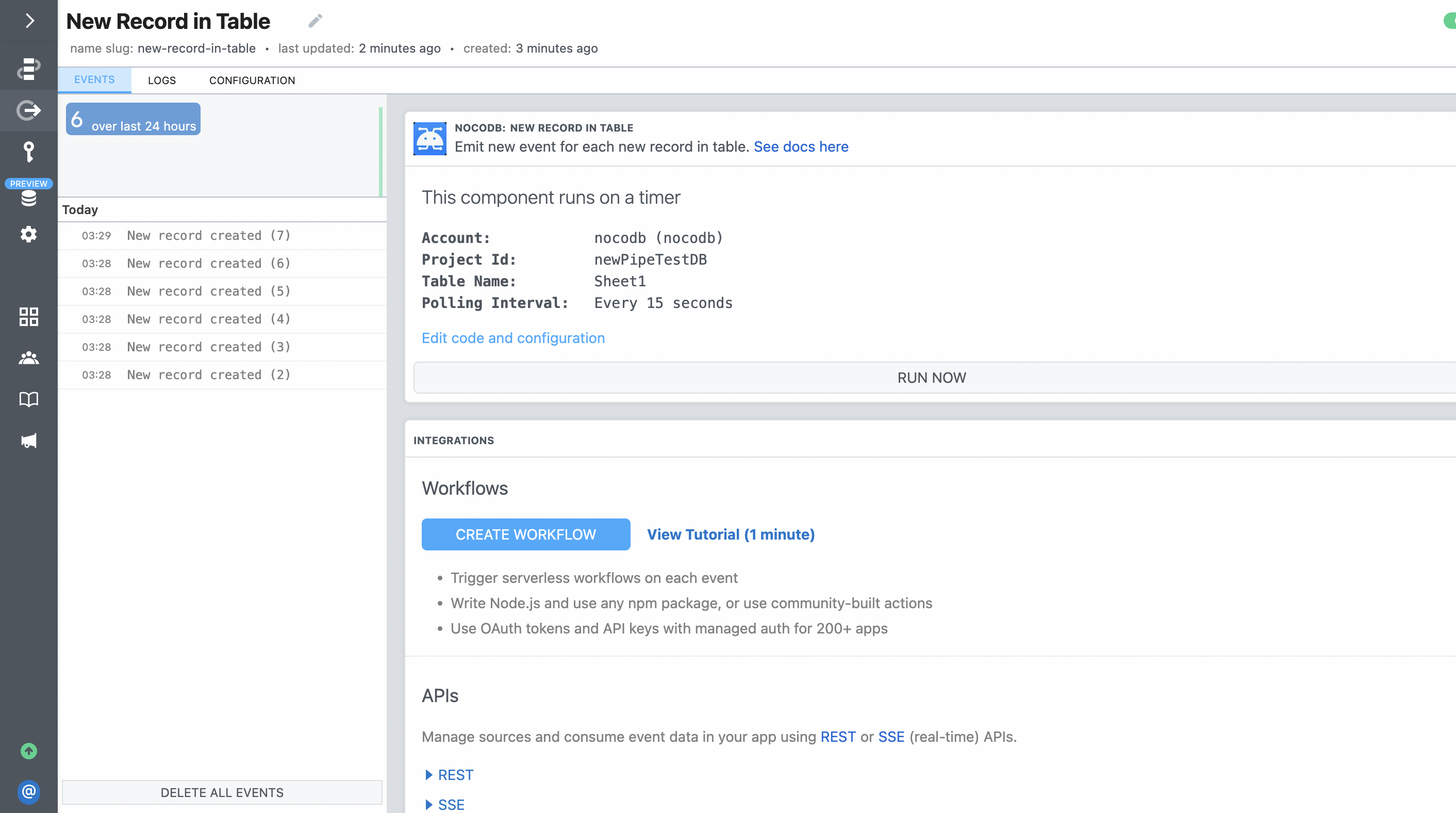 [ACTIONS & TRIGGERS] Nocodb · Issue #3466 · PipedreamHQ/pipedream · GitHub