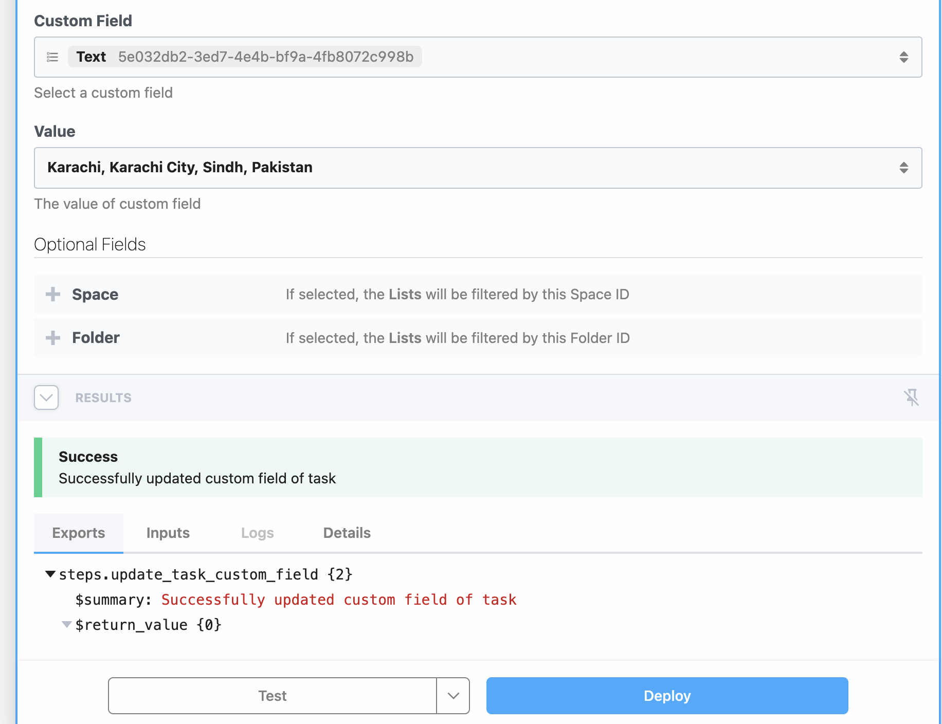 [BUG] Updating required props in ClickUp components · Issue #4139 · PipedreamHQ/pipedream · GitHub