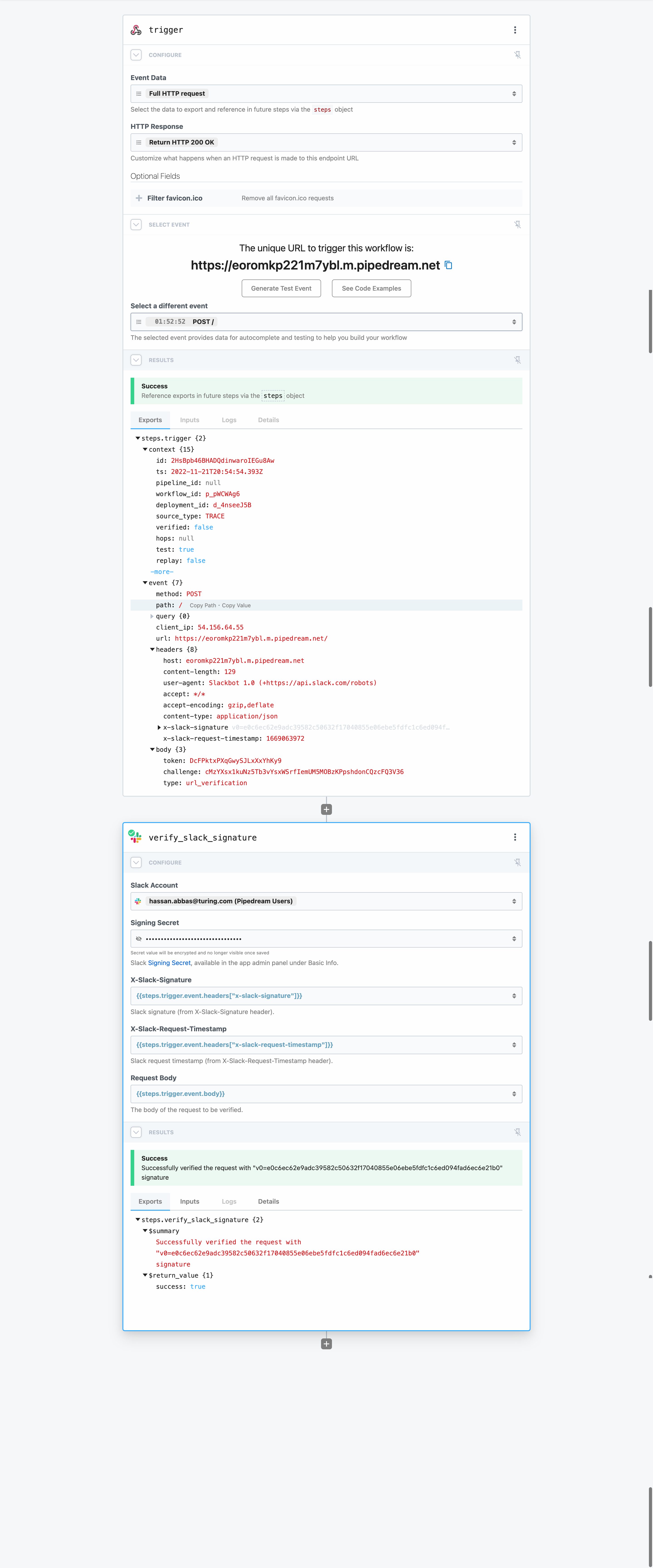Action Verify Slack Event Url · Issue 4781 · Pipedreamhqpipedream · Github 4172