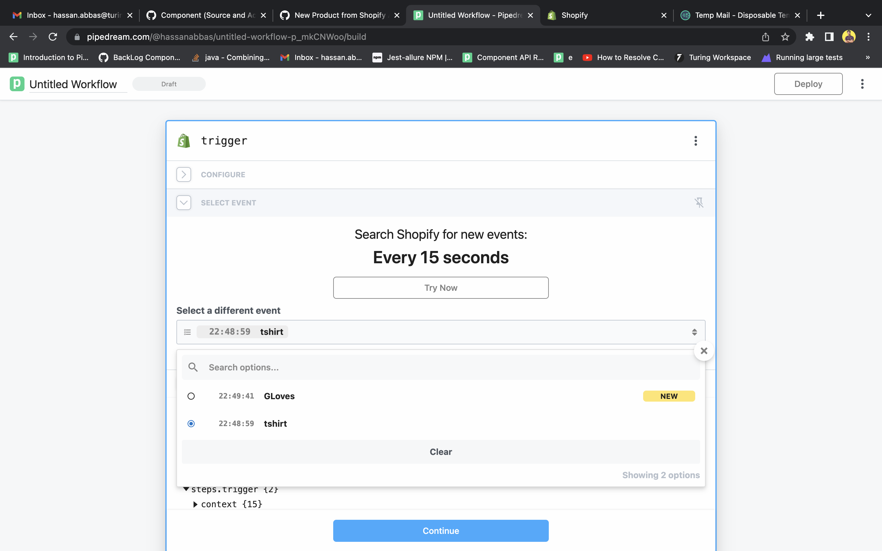 New Product from Shopify API not detecting products, (Instant) version works [BUG] · Issue #5096 ...