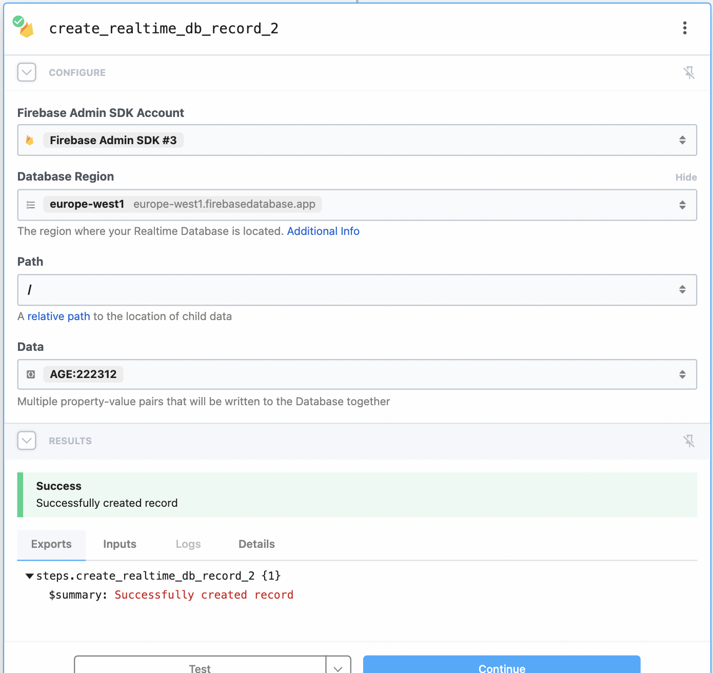 [IMPROVEMENT] Firebase: allow to change Database URL · Issue #5118 · PipedreamHQ/pipedream · GitHub