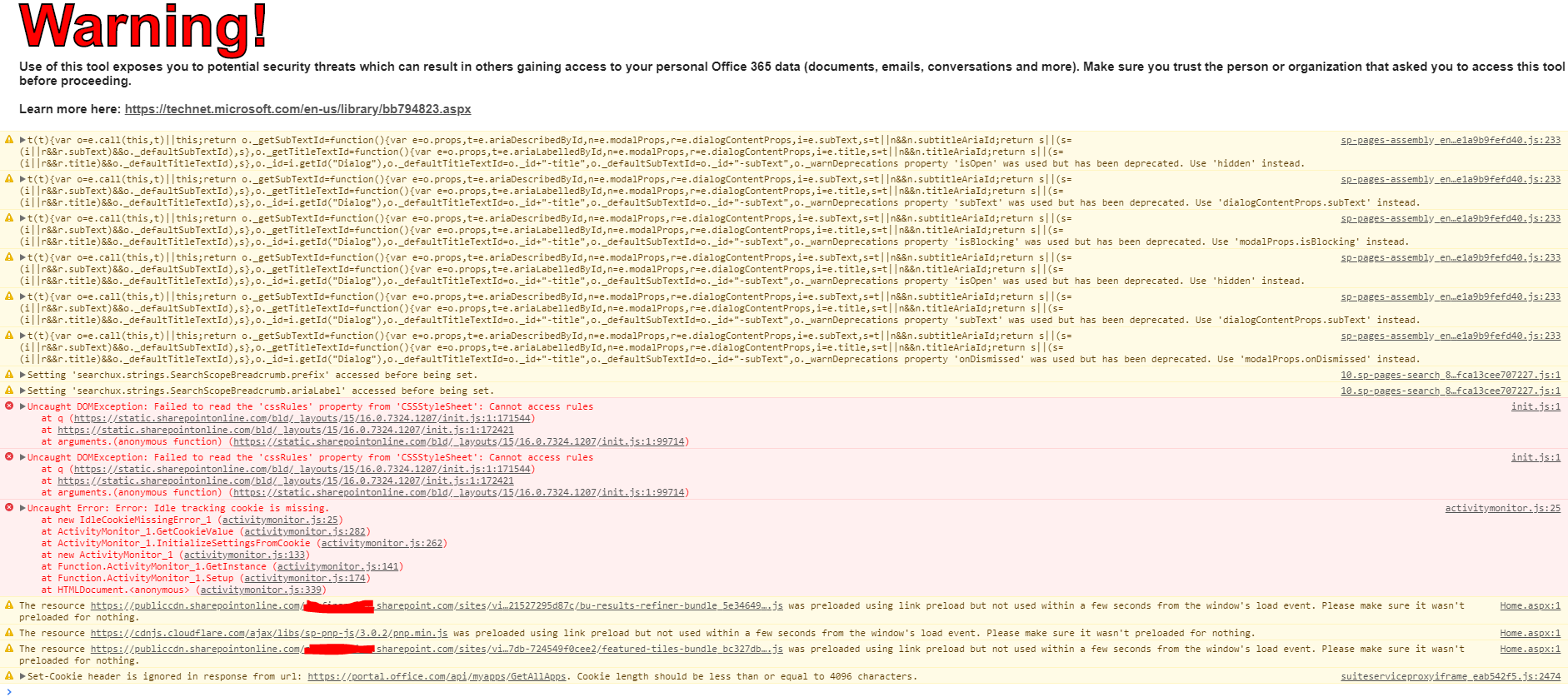 SPFx package JavaScript scripts randomly loaded from CDN when includeClientSideAssets and ...