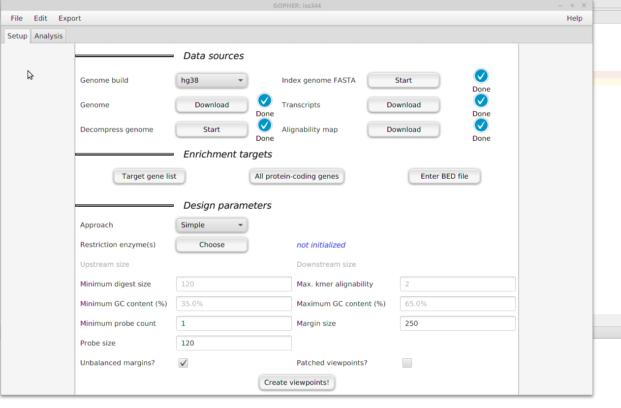 Setup tab is not properly loaded after “Ctrl+N” · Issue #344 · TheJacksonLaboratory/Gopher · GitHub