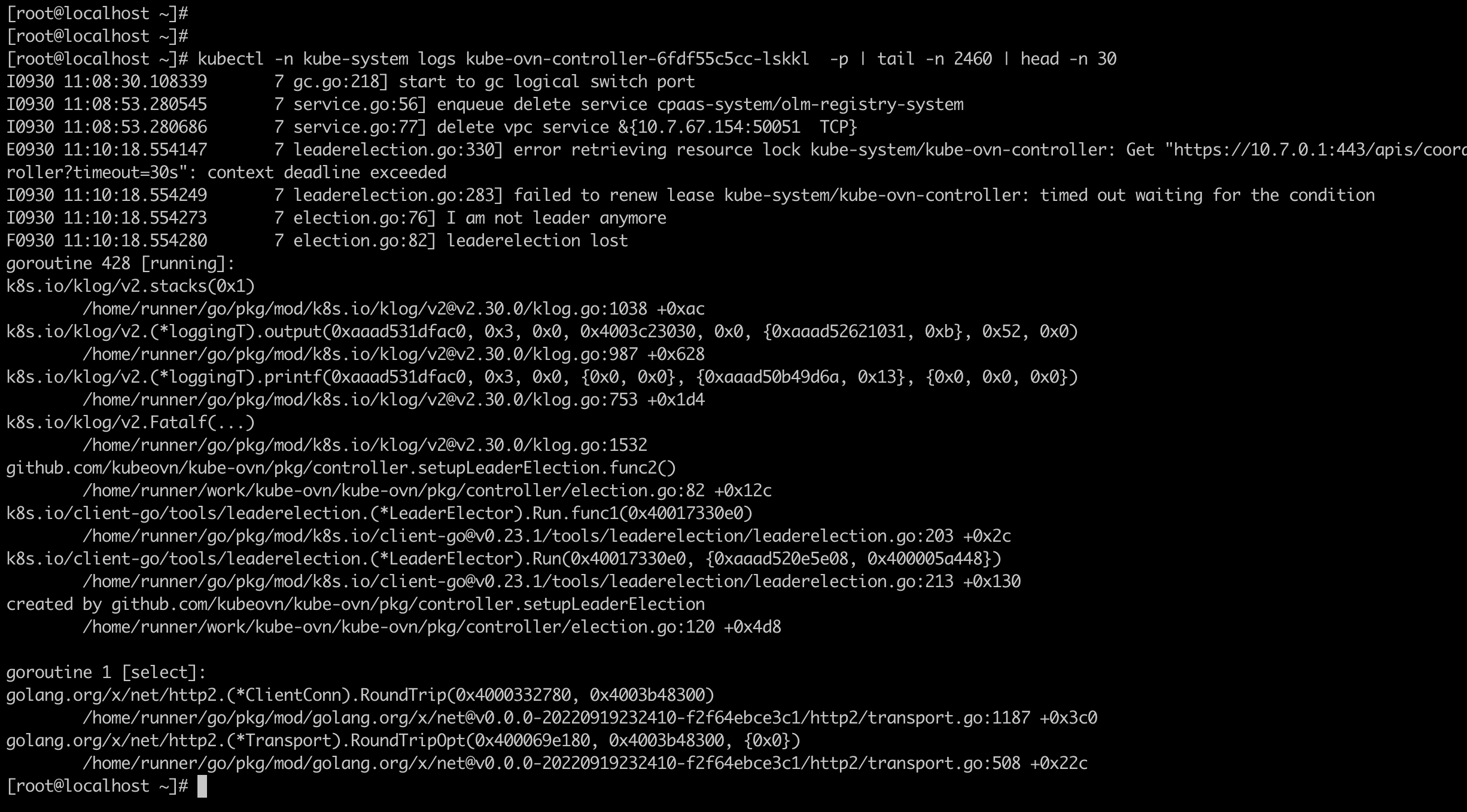 ovn controller leader selector may not work well · Issue #1944 · kubeovn/kube-ovn · GitHub