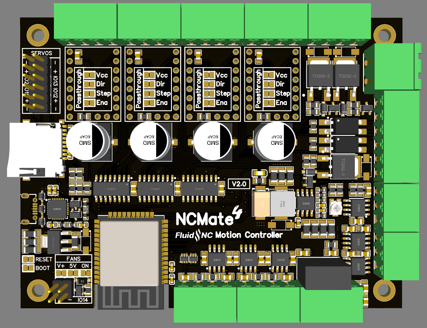 GitHub - snakescb/NCMate: Fluid-NC Motion Controller Hardware