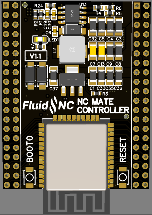 GitHub - snakescb/NCMate: Fluid-NC Motion Controller Hardware
