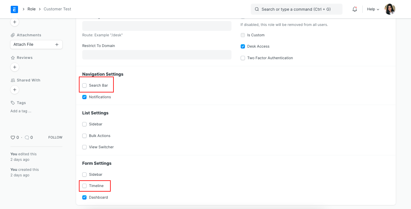 Role Functionality Not Working As Expected · Issue 16836 · Frappe Frappe · Github