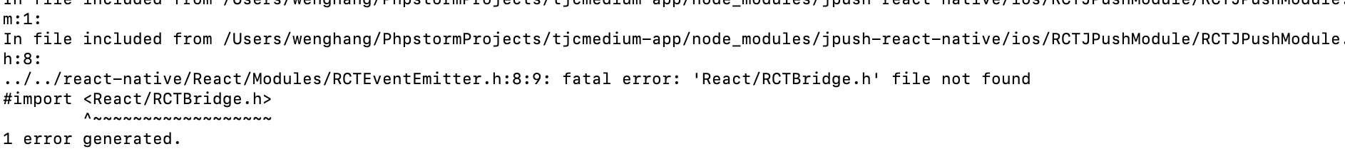 React Native 0 70 6 Ios安装失败 · Issue 898 · Jpush Jpush React Native · Github