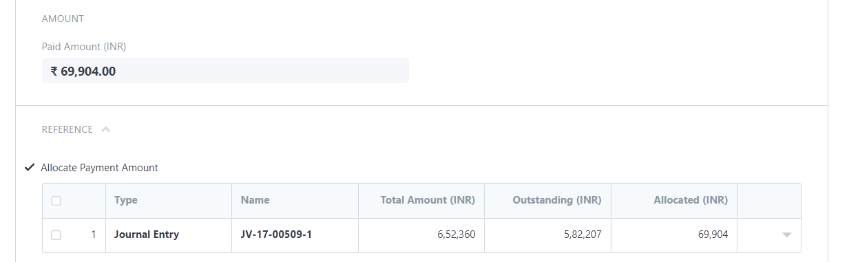 [Bug] Payment entry : Outstanding and Total Amount · Issue #13493 · frappe/erpnext · GitHub