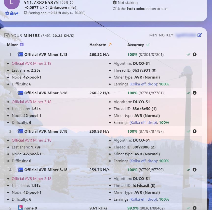 low profit avr, raspberry as host · Issue #1507 · revoxhere/duino-coin · GitHub