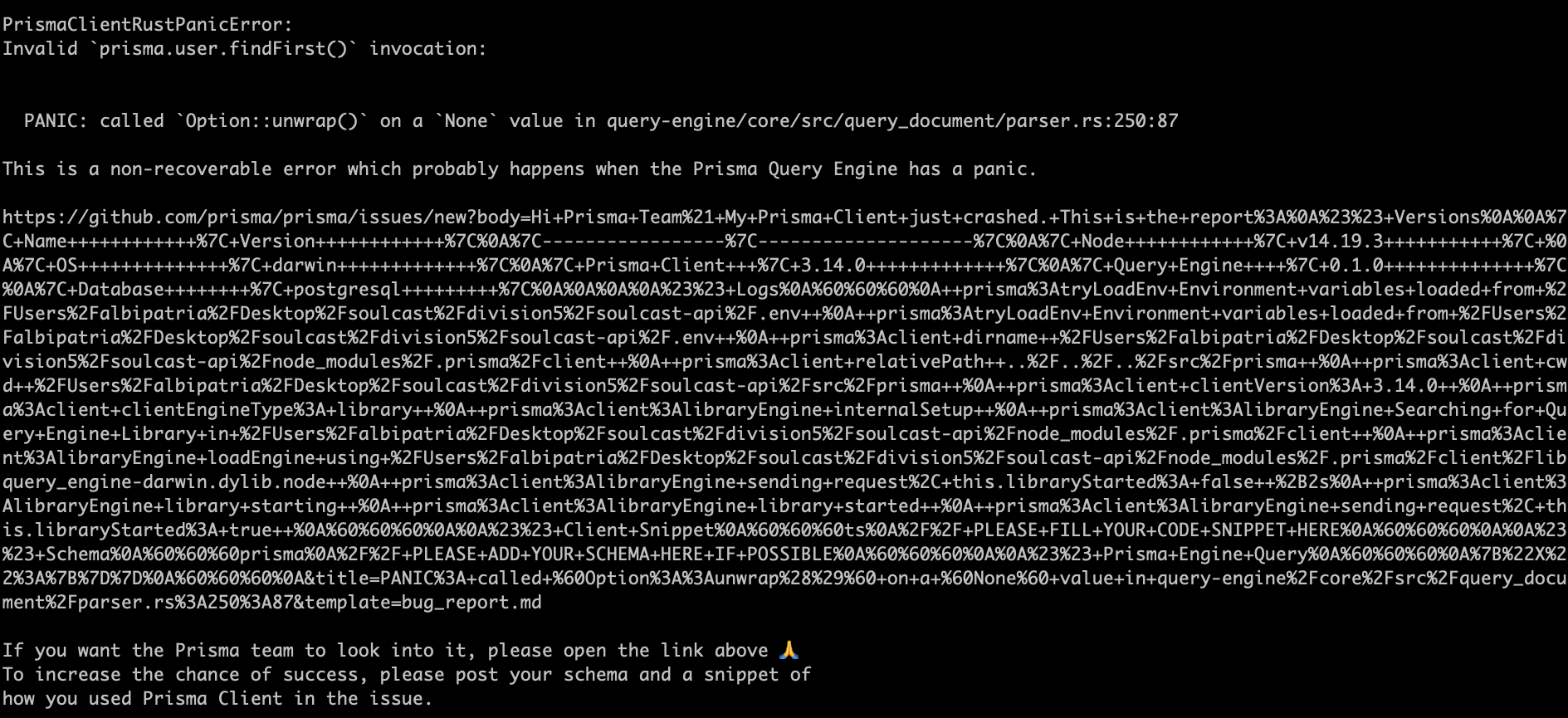 Big Number In Query For Skip Or Take · Issue 13780 · Prisma Prisma · Github