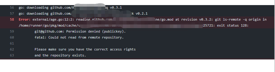 Go Build indicates insufficient permission · Issue #234 · actions/setup ...