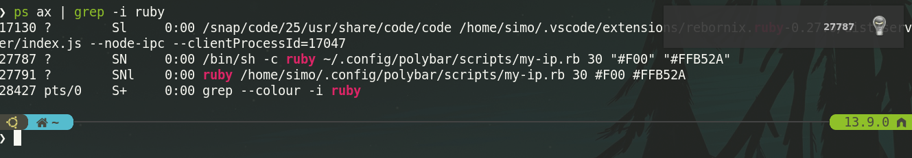 custom script %pid% points to /bin/sh -c instead of my script · Issue #2030 · polybar/polybar ...