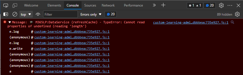 Issue Updating MLP · Issue #662 · pnp/custom-learning-office-365 · GitHub