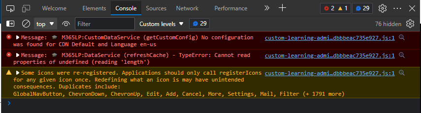 Issue Updating MLP · Issue #662 · pnp/custom-learning-office-365 · GitHub