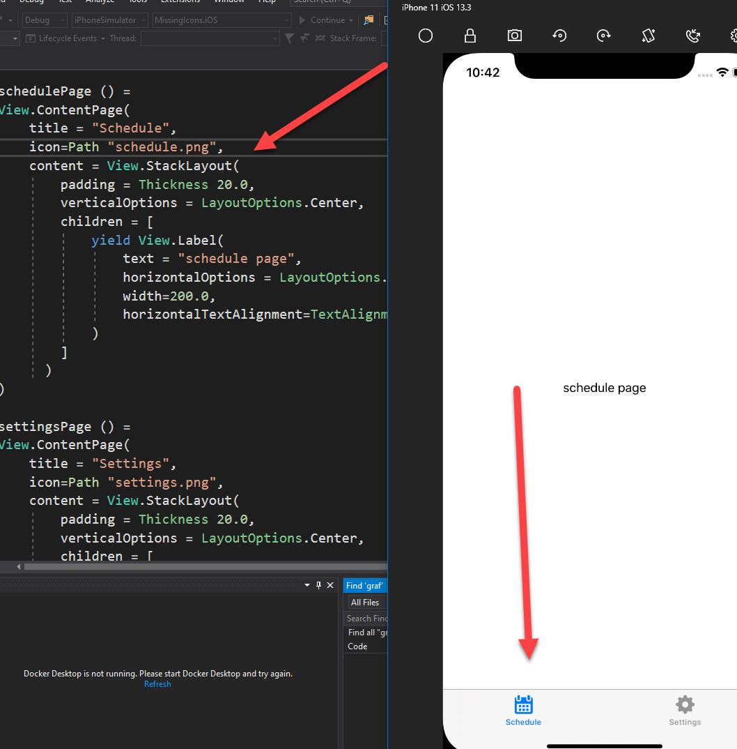 Icon Missing On Tabbedpage When Set Via Icon Ios · Issue 660 · Fabulous Devfabulous · Github