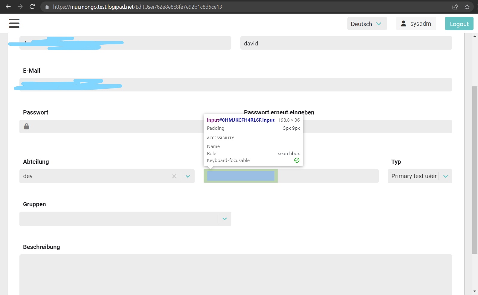 Autocomplete Component: InputField width isnt as wide as the displayed Displayed Field · Issue ...
