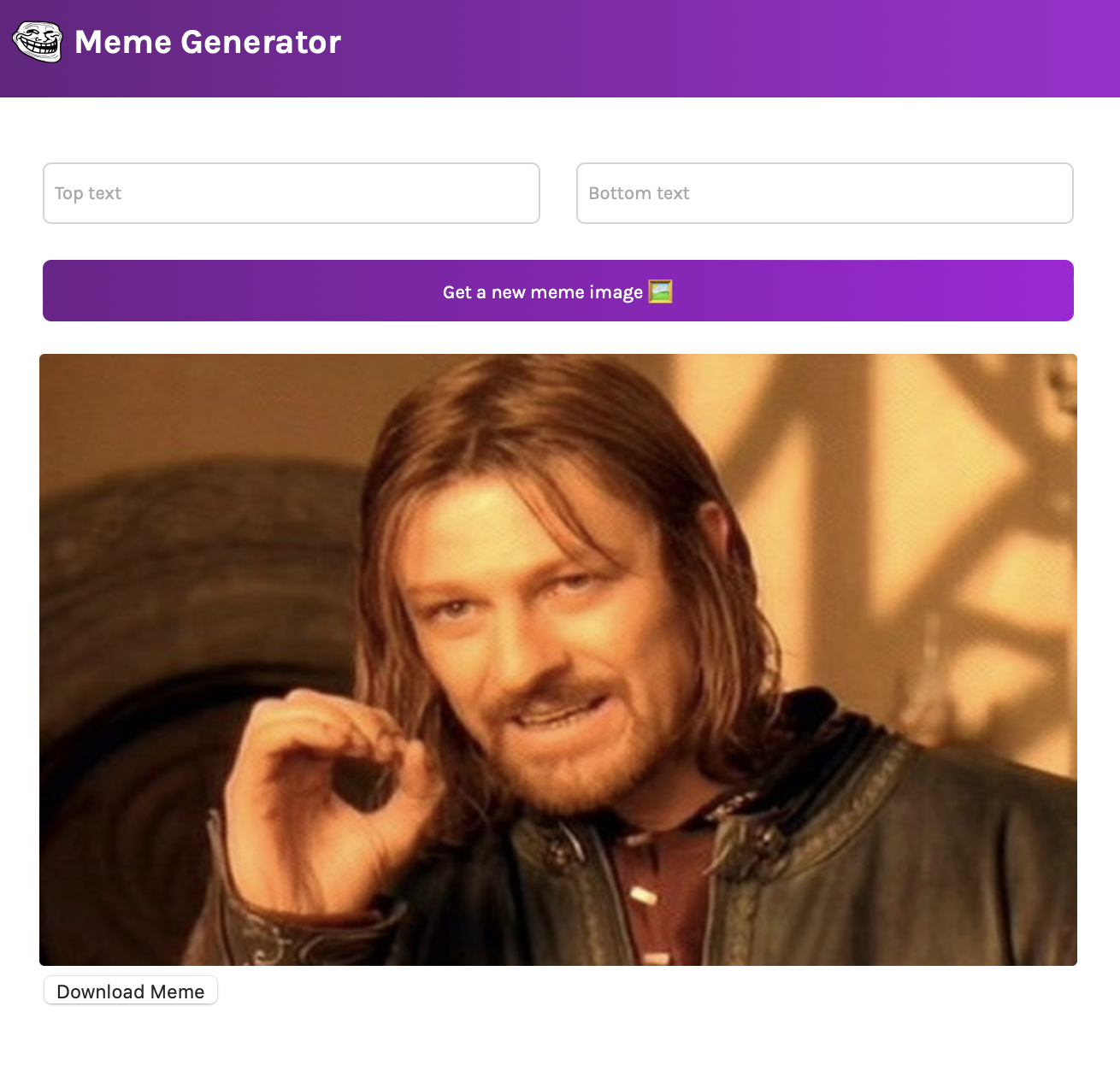 GitHub - Carlo-Ursu/MemeGenerator