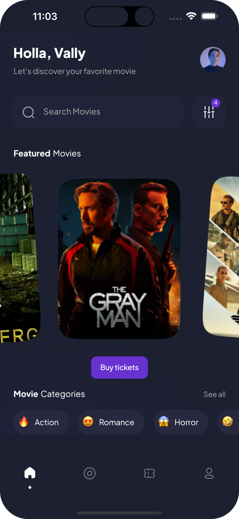 GitHub - gdwyn/Movie-booking-app-ui-flutter: Movie booking app built with flutter