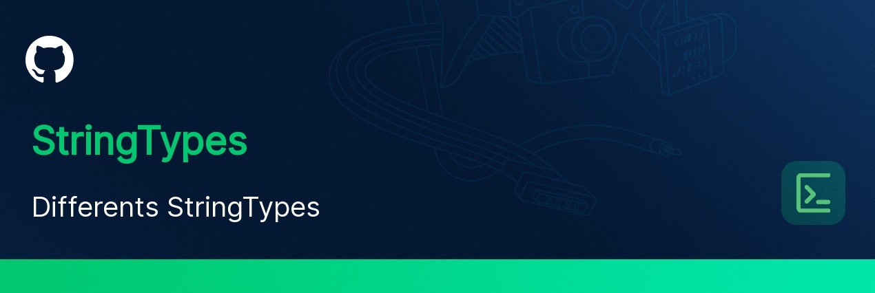 GitHub - Heloisag/StringTypes: Different types of strings