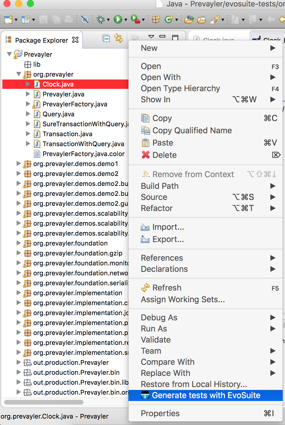 Eclipse Plugin Cannot Generate Test Cases · Issue 136 · Evosuiteevosuite · Github