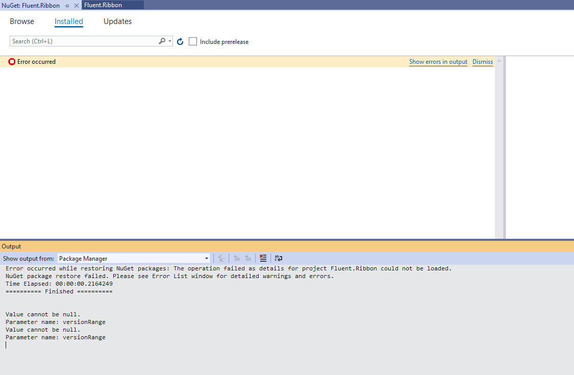 Problems when compiling: metadata files missing and RibbonWindow not recognized. · Issue #903 ...