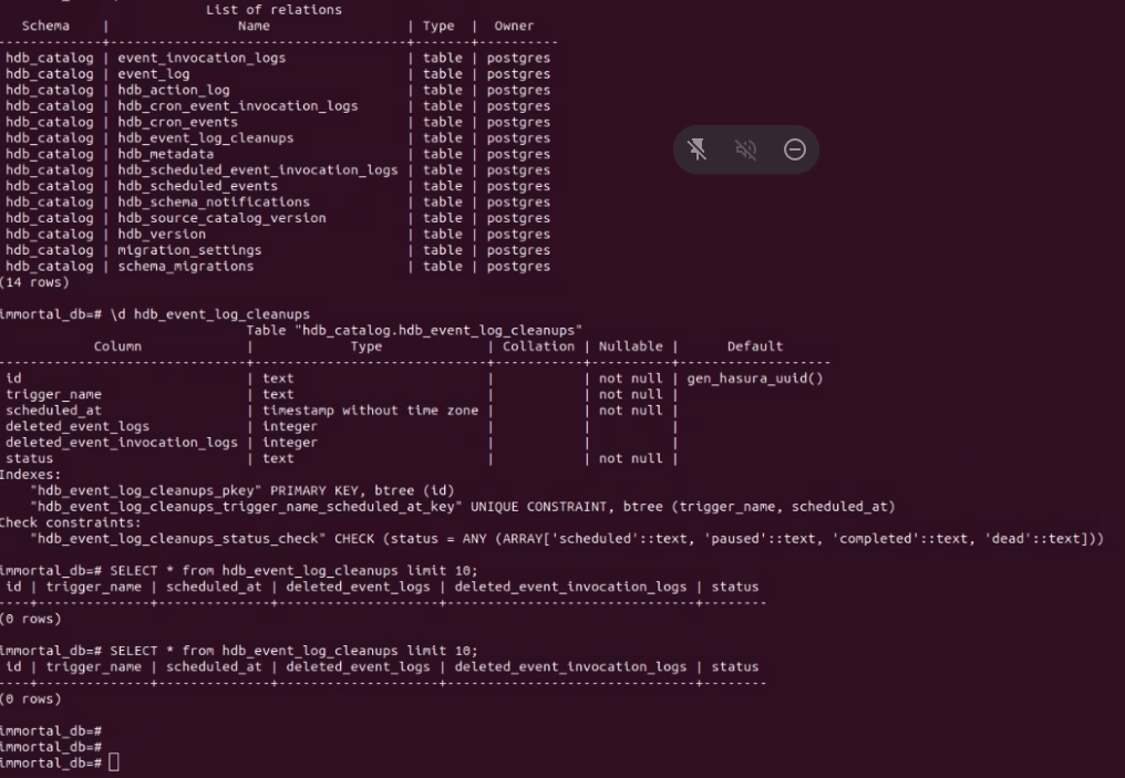 Oss Tries To Duplicate Hdbeventlogcleanups On Startup · Issue 9313 · Hasuragraphql Engine