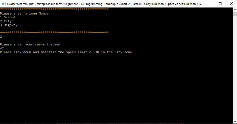GitHub - Dominique-Gilbert/Speed-Zones: Application is used to identify ...