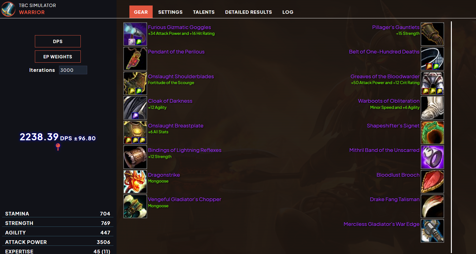 Warrior sim · Issue #833 · wowsims/tbc · GitHub