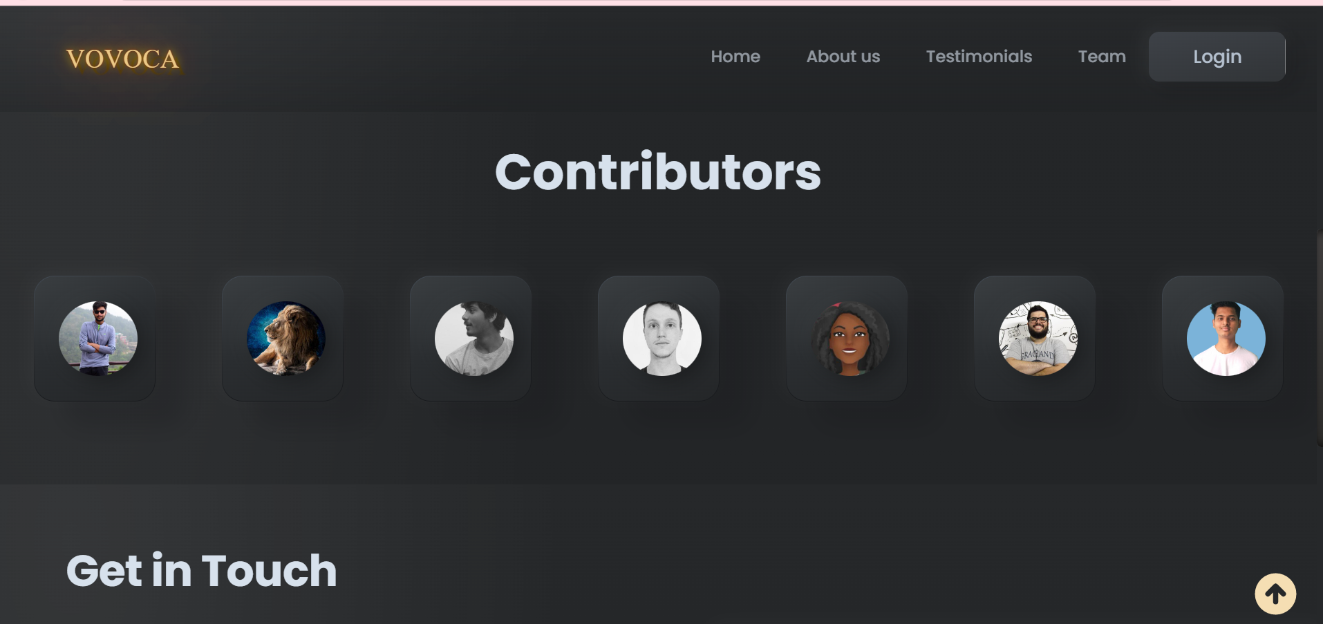 {GSSOC'23} Error in contributors section · Issue #15 · Deveimer/vovoca ...