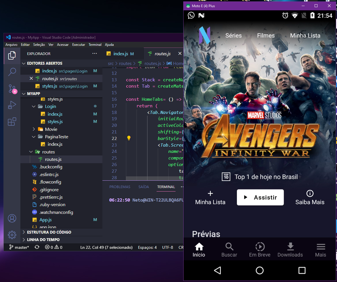GitHub - NetoBS/App-Clone-Netflix: Aplicavivo mobile netflix