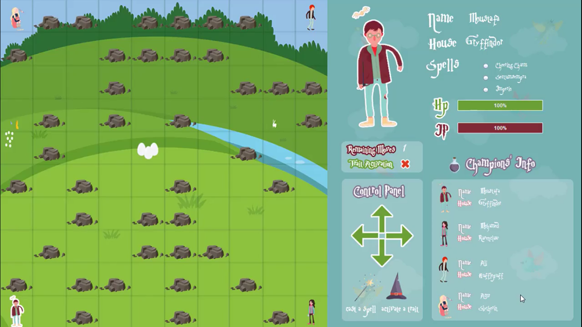 GitHub - elawamri/Harry-Potter-and-The-Goblet-of-Fire-Video-Game: This game tries to tell the ...