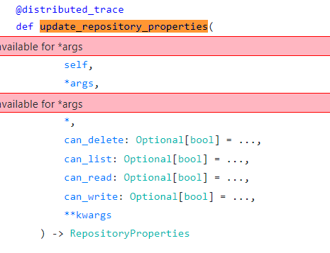 [Python] ACR APIView is unexpected · Issue #3012 · Azure/azure-sdk-tools · GitHub