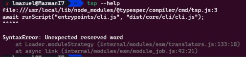 Add Runtime Check To Prevent Tsp From Trying To Run On Unsupported Node Version · Issue 1778