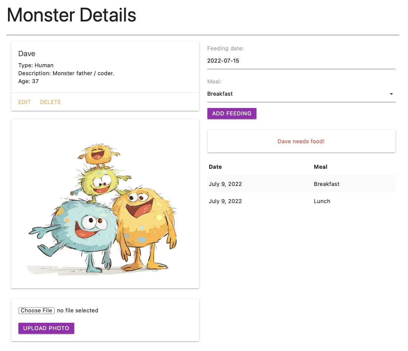 GitHub - DavidGriffinMartin/Monster-Collector