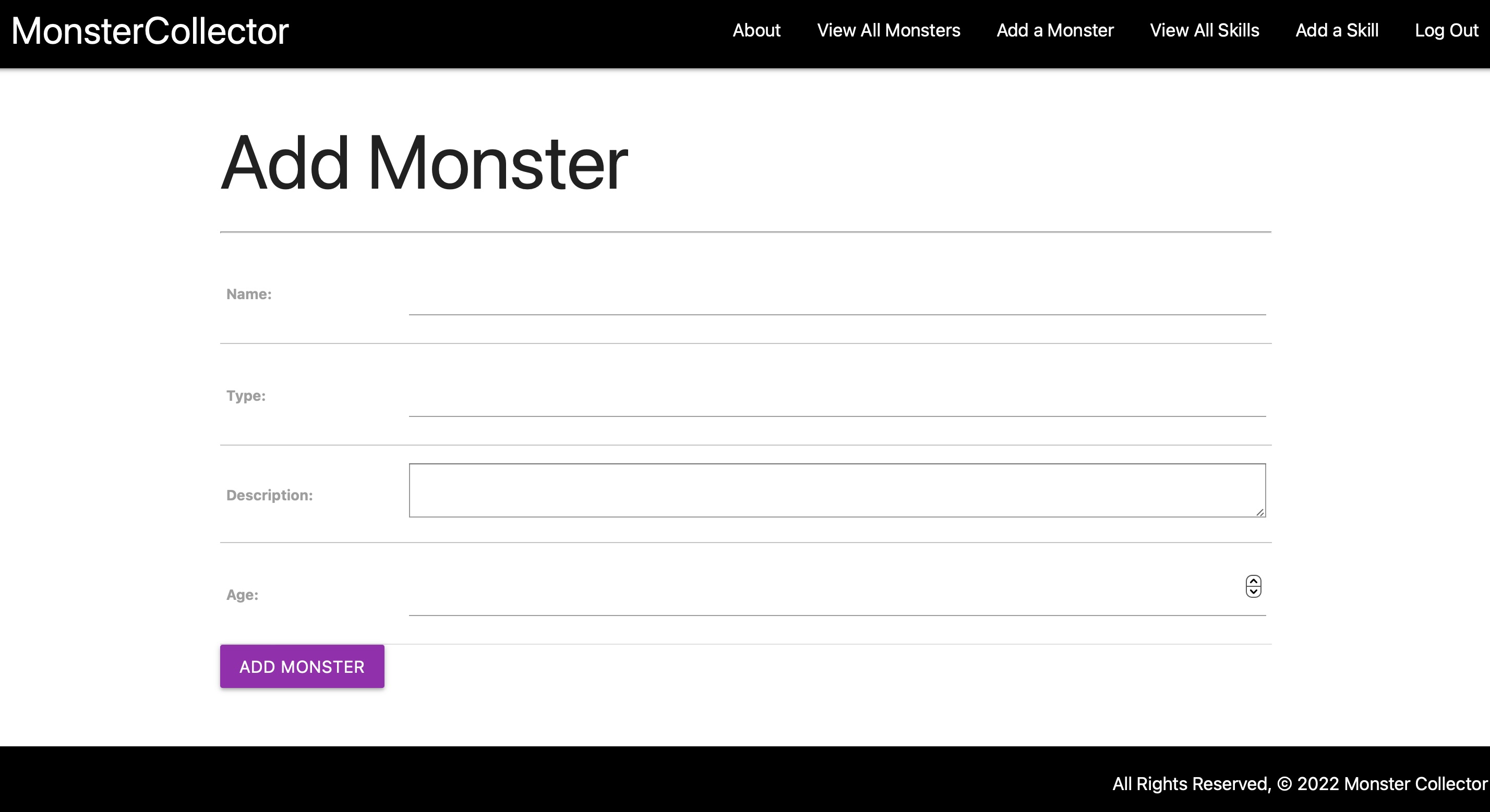 GitHub - DavidGriffinMartin/Monster-Collector