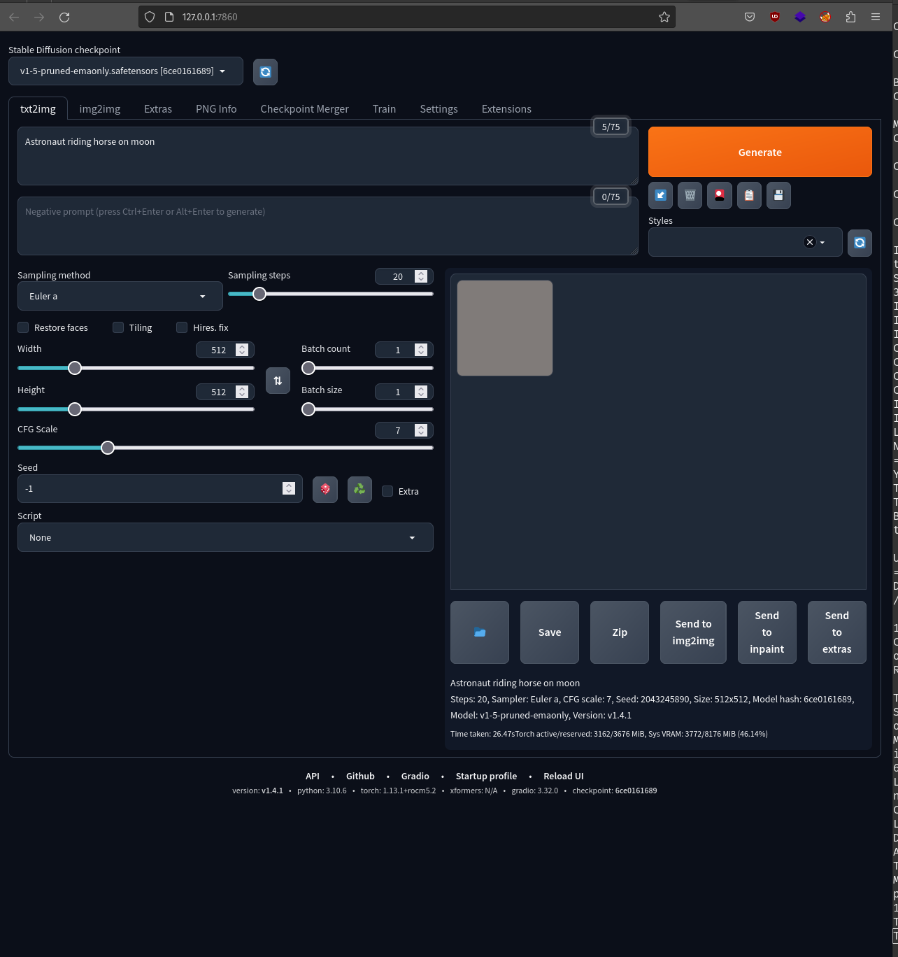[Bug]: HSA_STATUS_ERROR_MEMORY_APERTURE_VIOLATION · Issue #11942 · AUTOMATIC1111/stable ...