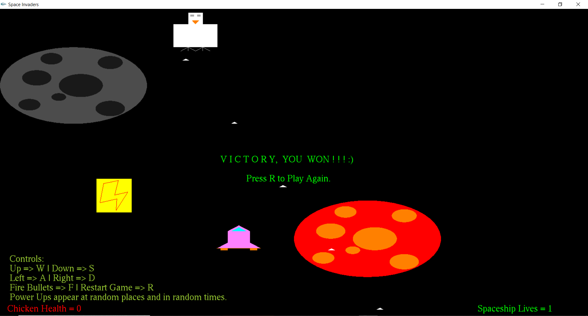 GitHub - Khaledayman9/2D-Space-Invaders: A simplified version of the ...
