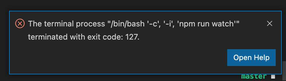 Can't start selfhost build · Issue #123072 · microsoft/vscode · GitHub