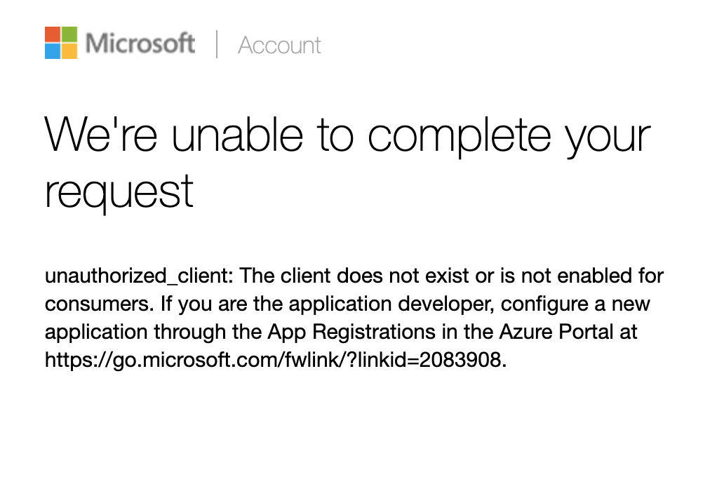 My Organization Only Fails Due To Wrong Authorize Url · Issue 7 · Dwyl Elixir Auth Microsoft