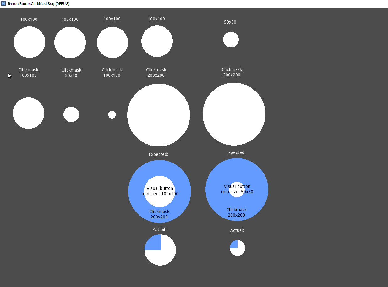 `TextureButton` with `texture_click_mask` larger than `texture_normal` has wrong collision ...