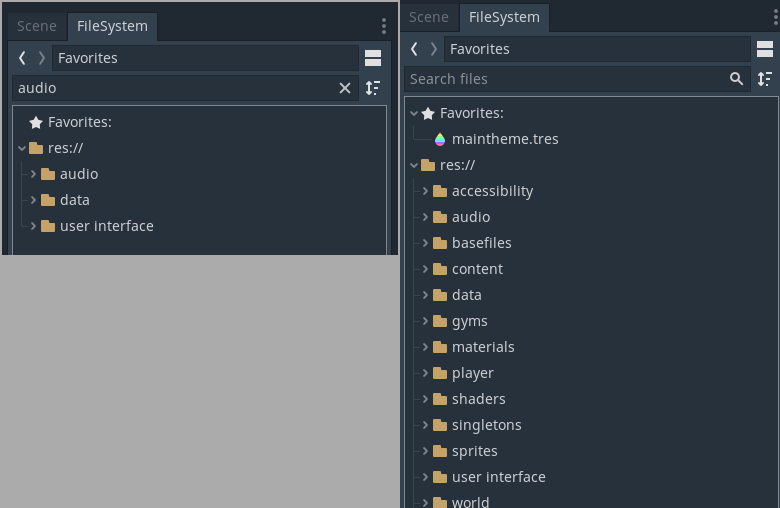 Pin Favorites Folder In Filesystem · Issue 7393 · Godotenginegodot Proposals · Github