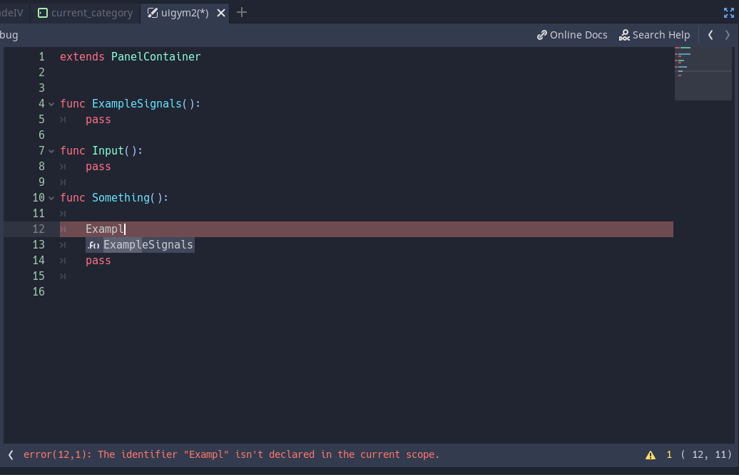 Autocomplete/Suggest Methods while connecting Signal · Issue #1850 · godotengine/godot-proposals ...