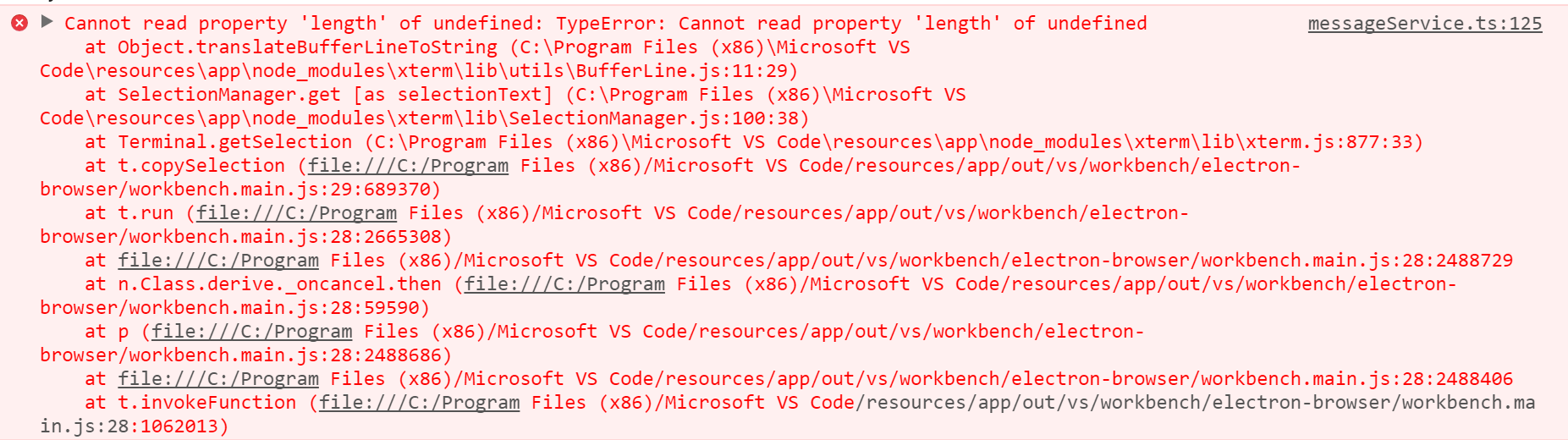 Xterm `ctrlc` Not Work In Terminal · Issue 30742 · Microsoftvscode · Github 