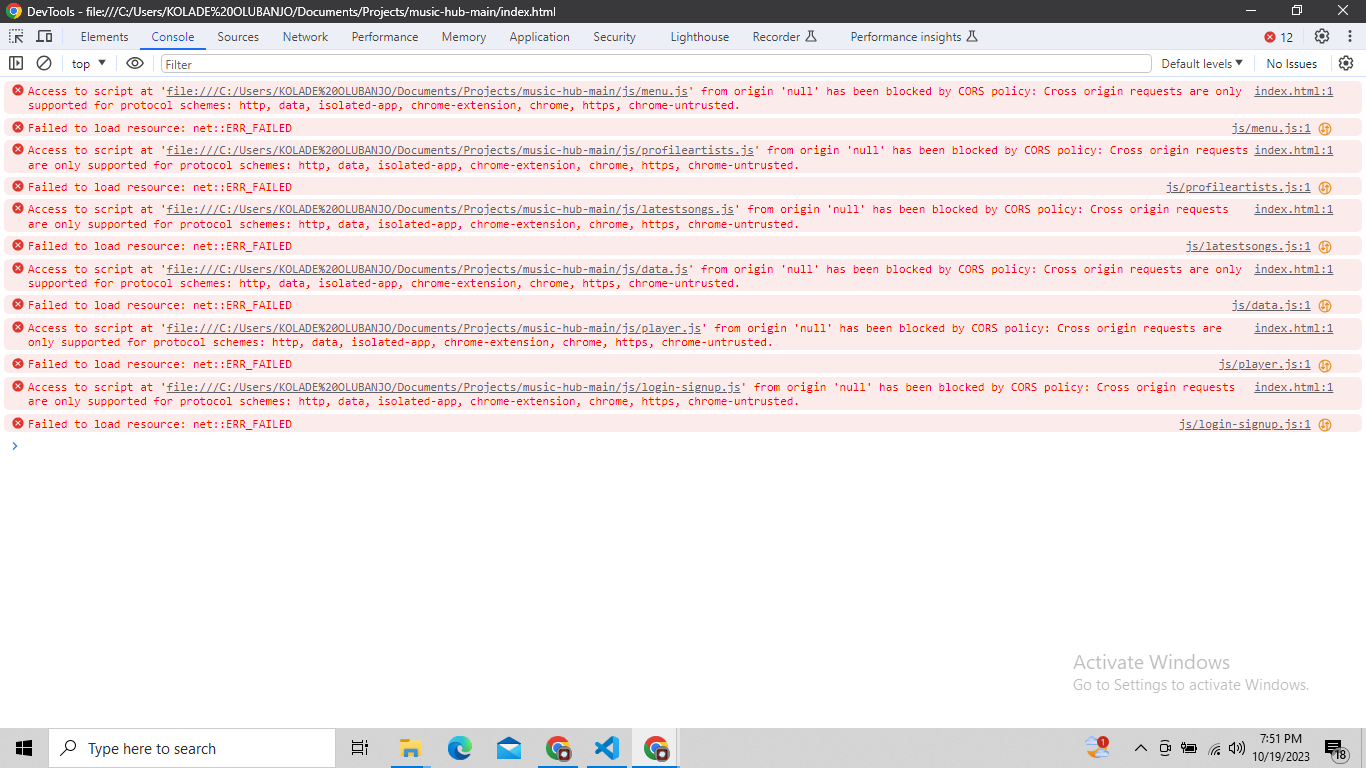 Adding a Click event and hover on the song tab · Issue #34 · youtanimstar/music-hub · GitHub